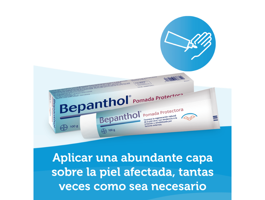 Bepanthol® Pomada Protectora con pantenol | Bayer Te Cuida